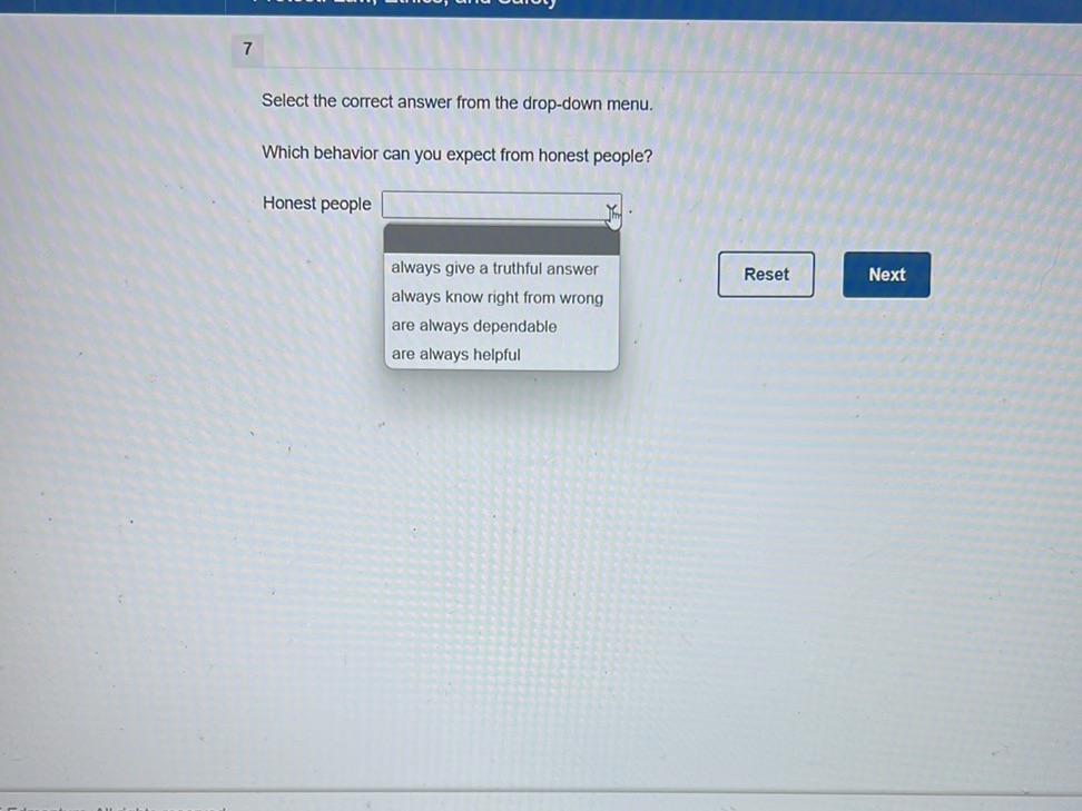 Select the correct answer from the drop-down | StudyX