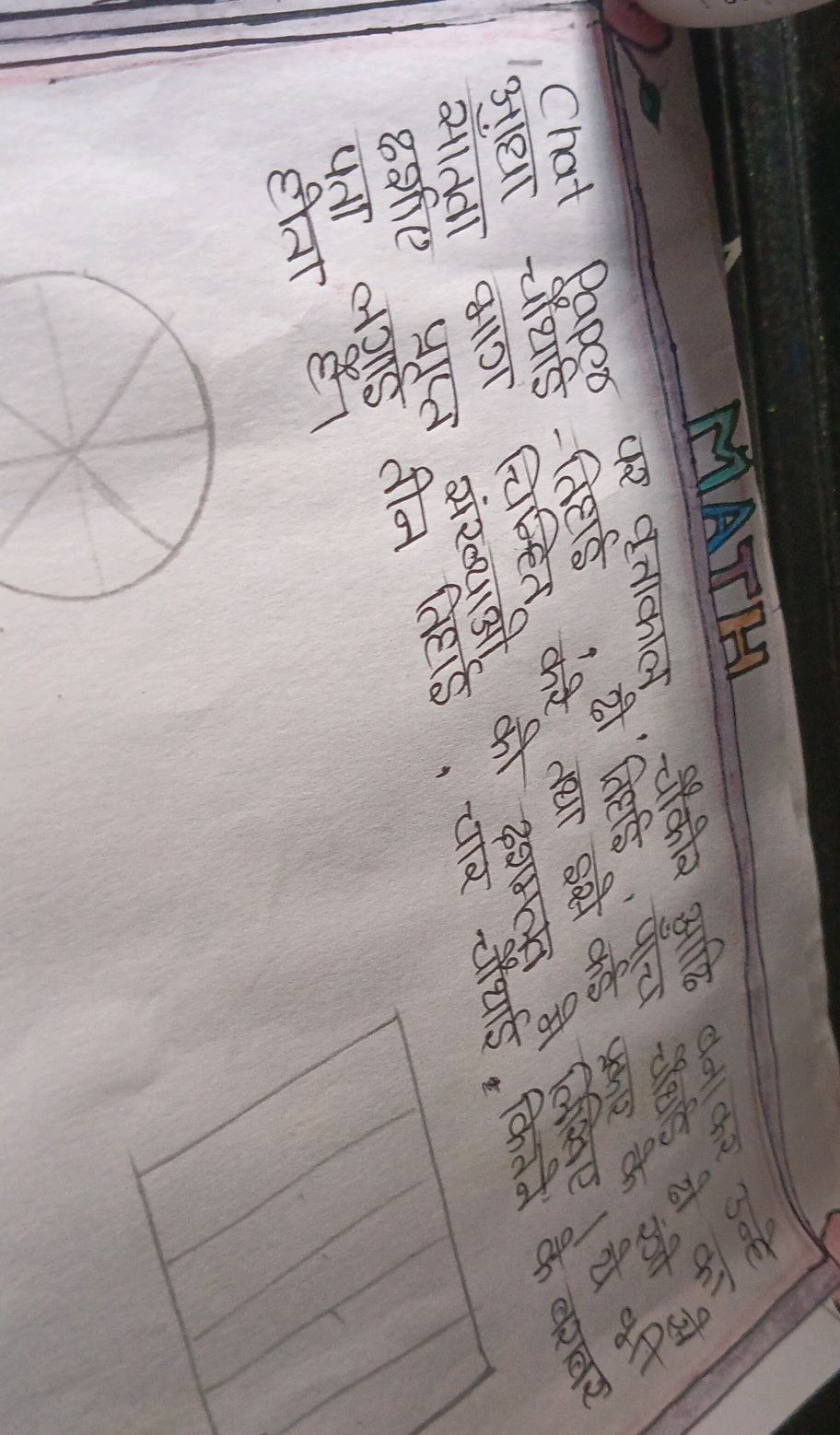 Chat Paper पर वृत्ताकाल चौकोर आदि बनाकर | StudyX