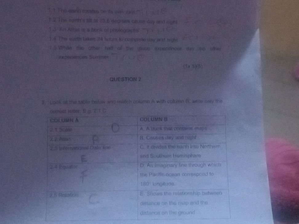 2. Look at the table below and match column | StudyX