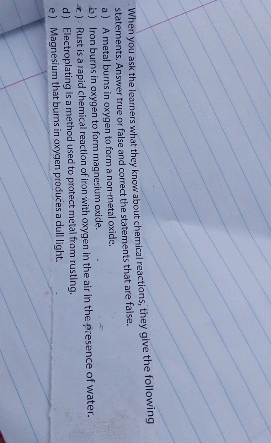 When you ask the learners what they know | StudyX