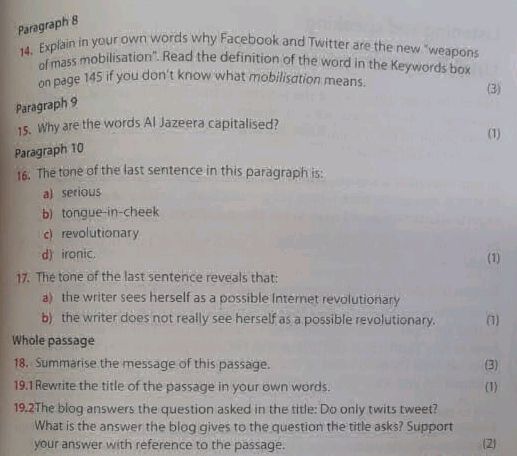 14. Explain in your own words why Facebook | StudyX