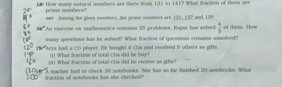 12. How many natural numbers are there from | StudyX
