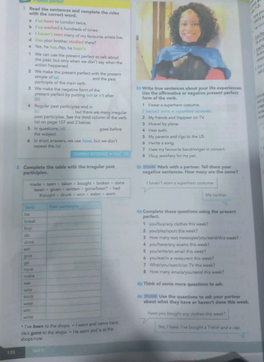 1 Read the sentences and complete the rules | StudyX