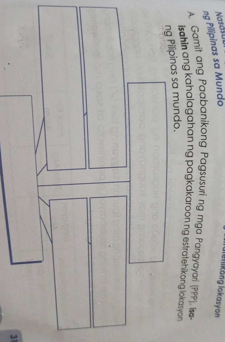 A. Gamit ang Paabanikong Pagsusuri ng mga | StudyX