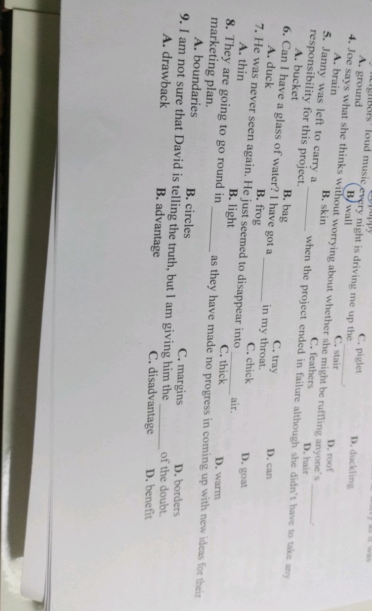 4. Joe says what she thinks without worrying | StudyX