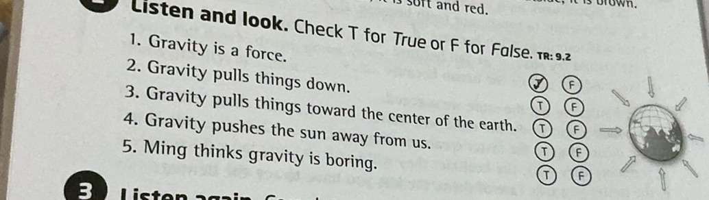 1. Gravity is a force. 2. Gravity pulls | StudyX