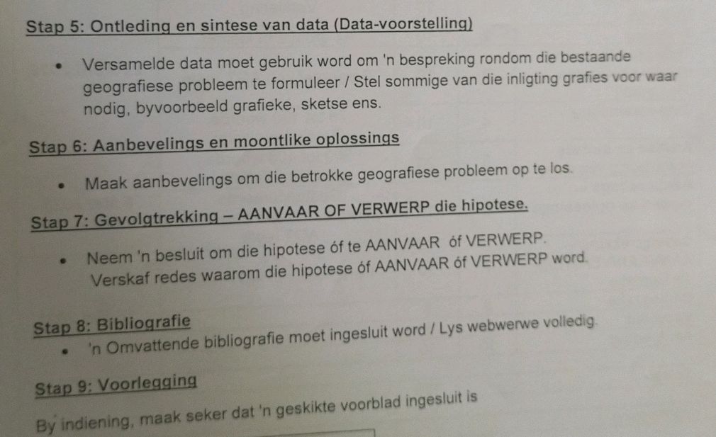 Stap 5: Ontleding en sintese van data | StudyX