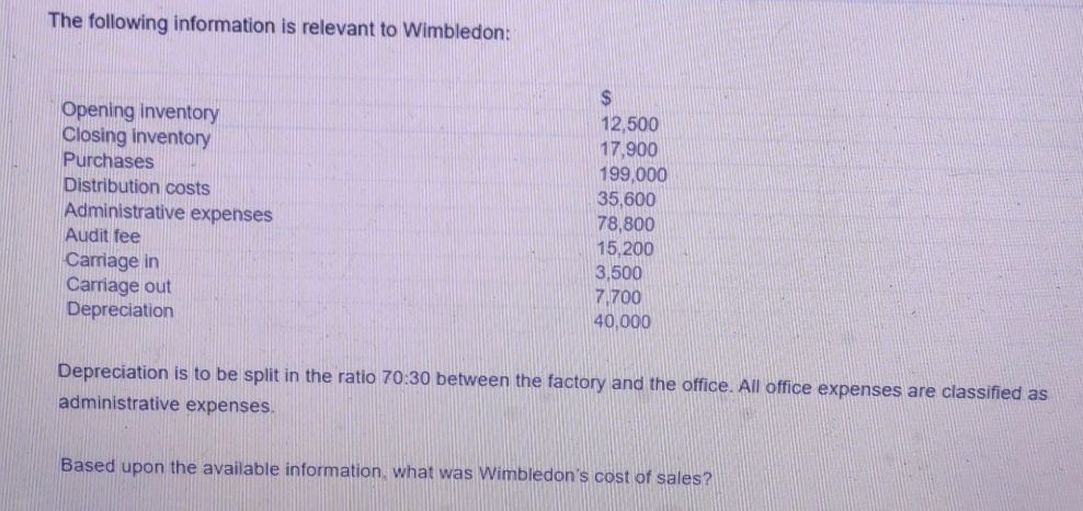 The following information is relevant to | StudyX