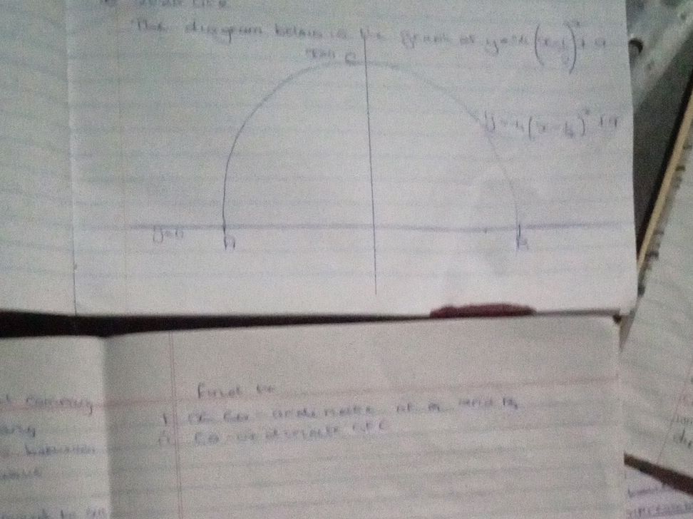 The diagram below is the graph of $y = (x - | StudyX