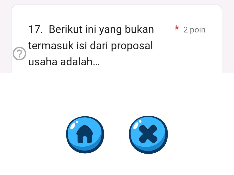17. Berikut ini yang bukan termasuk isi dari | StudyX