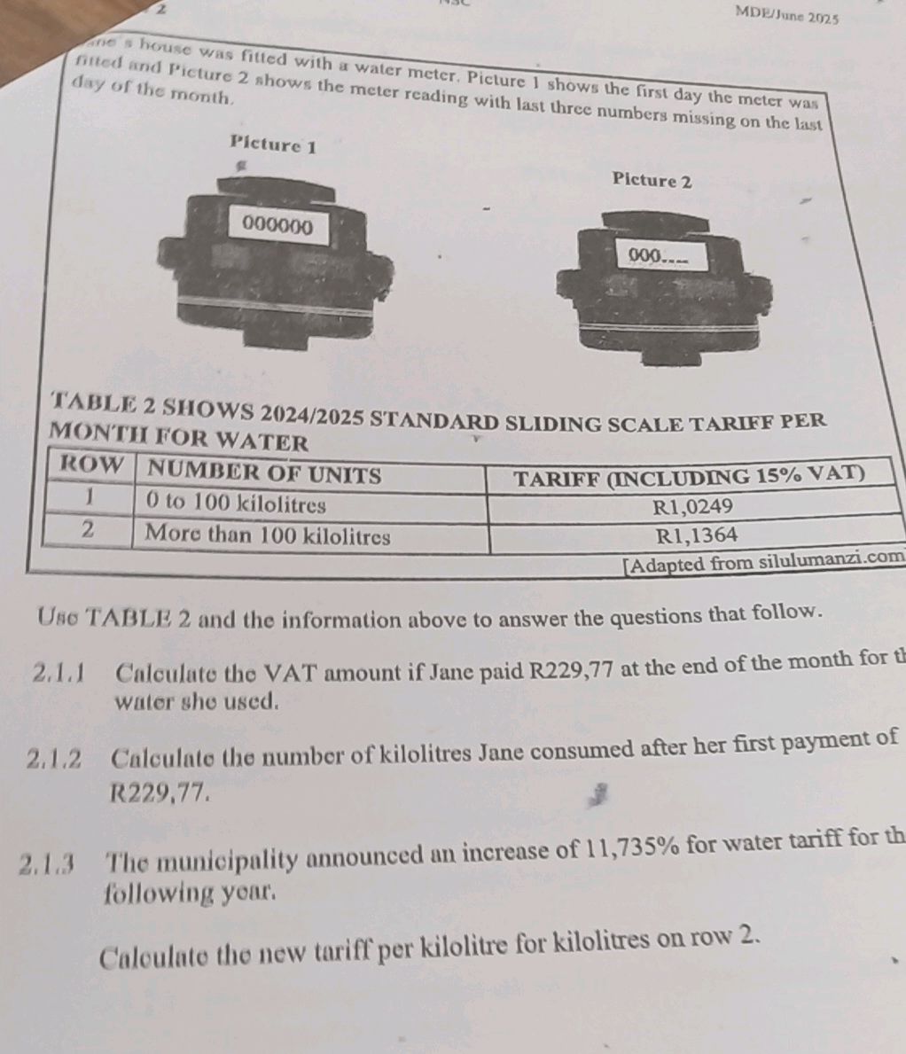TABLE 2 SHOWS 2024/2025 STANDARD SLIDING | StudyX