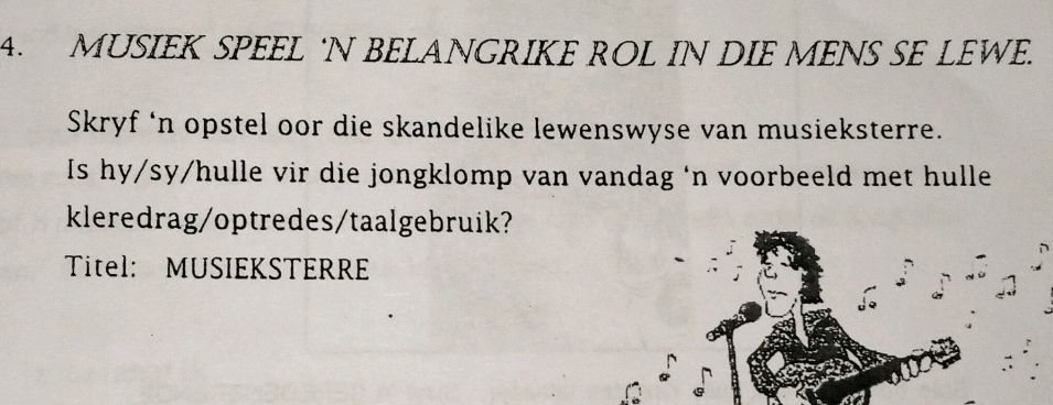4. MUSIEK SPEEL 'N BELANGRIKE ROL IN DIE | StudyX