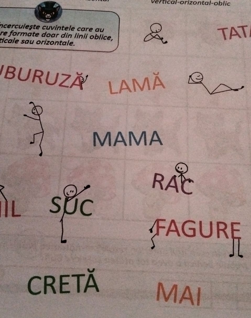 Încercuiește cuvintele care au forme formate | StudyX