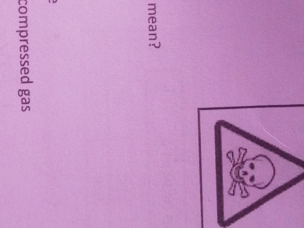 What does the symbol mean? ![Poison | StudyX