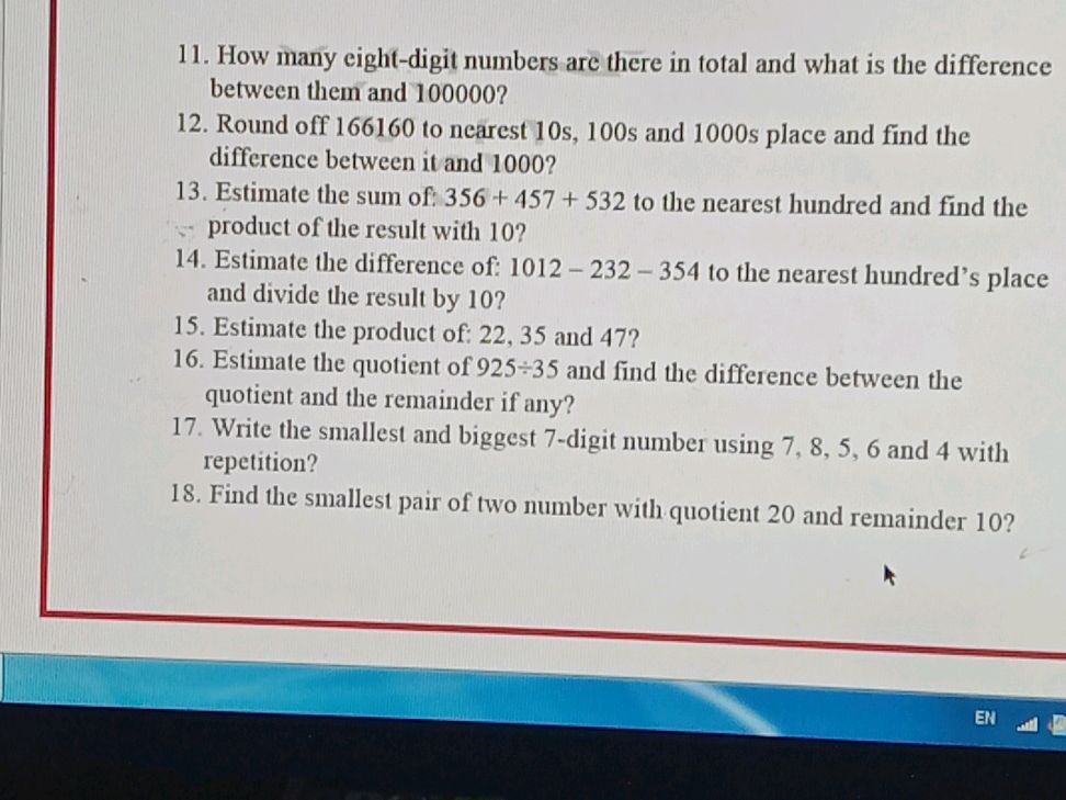 11. How many eight-digit numbers are there | StudyX