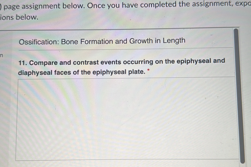 Compare and contrast events occurring on the | StudyX