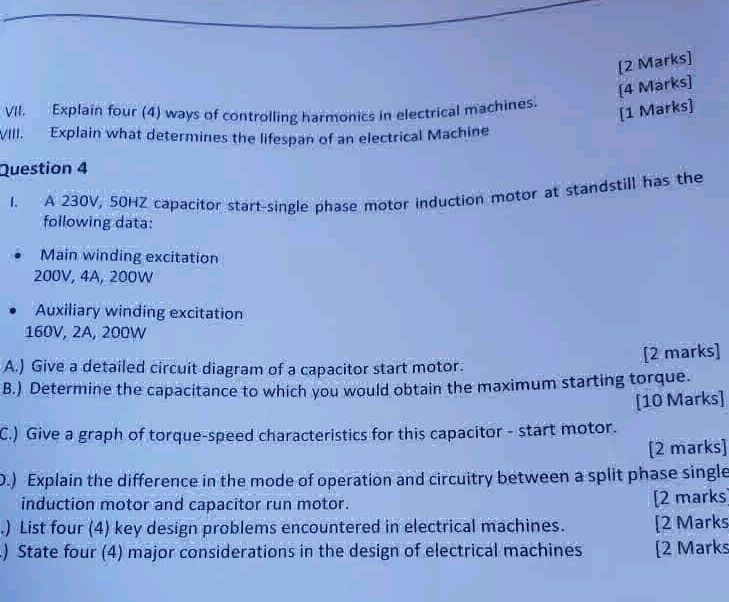 VII. Explain four (4) ways of controlling | StudyX