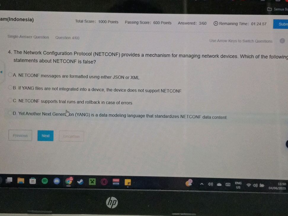 4. The Network Configuration Protocol | StudyX