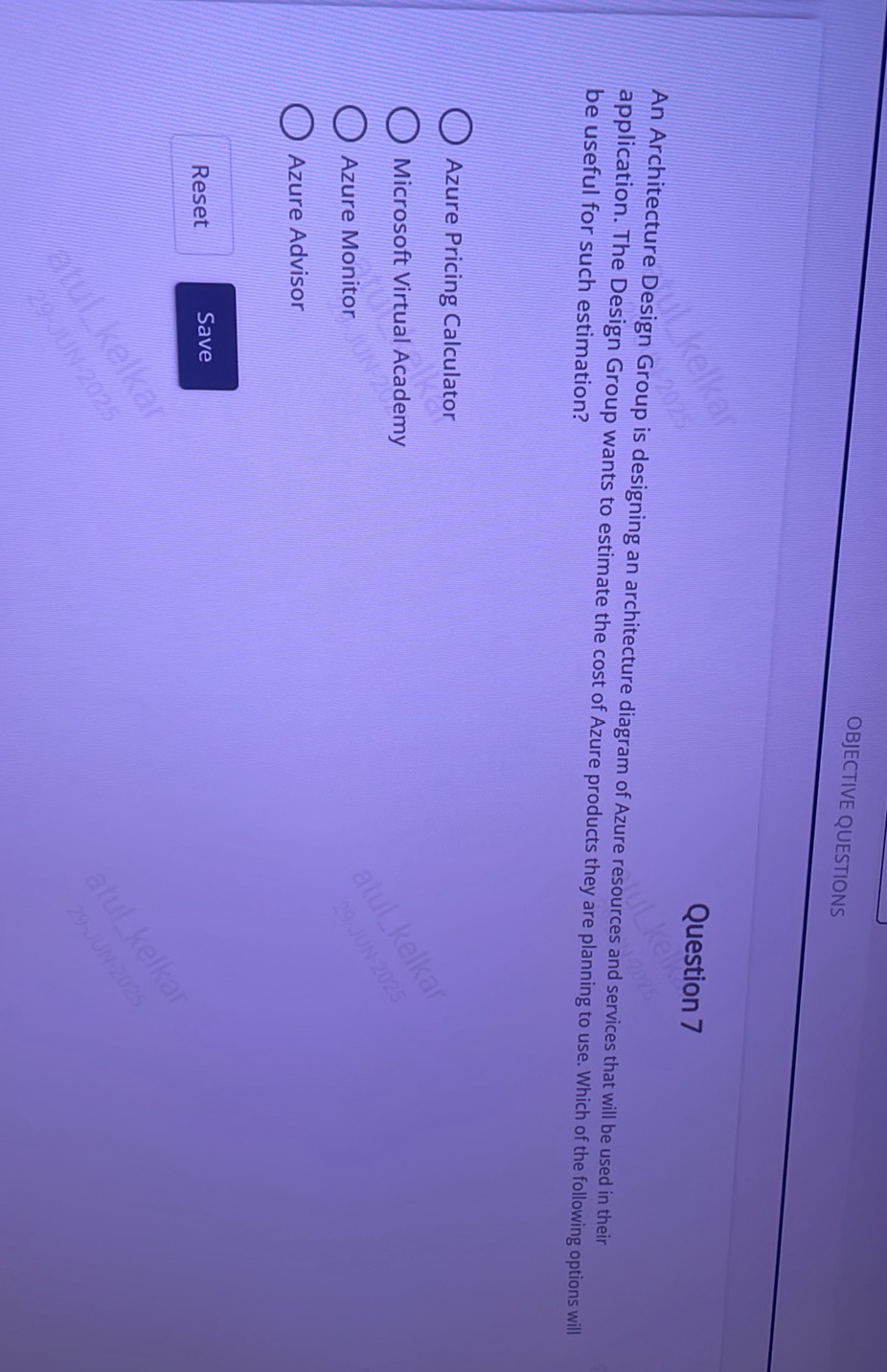 An Architecture Design Group is designing an | StudyX