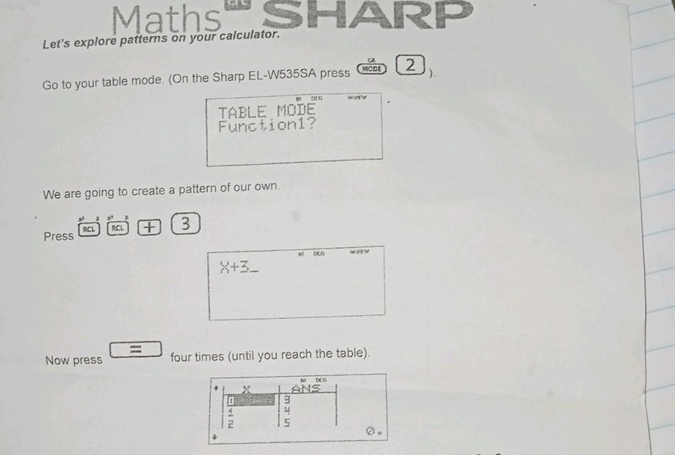 Let's explore patterns on your calculator. | StudyX