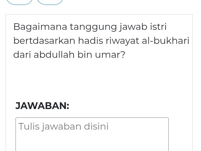 Bagaimana tanggung jawab istri berdasarkan | StudyX