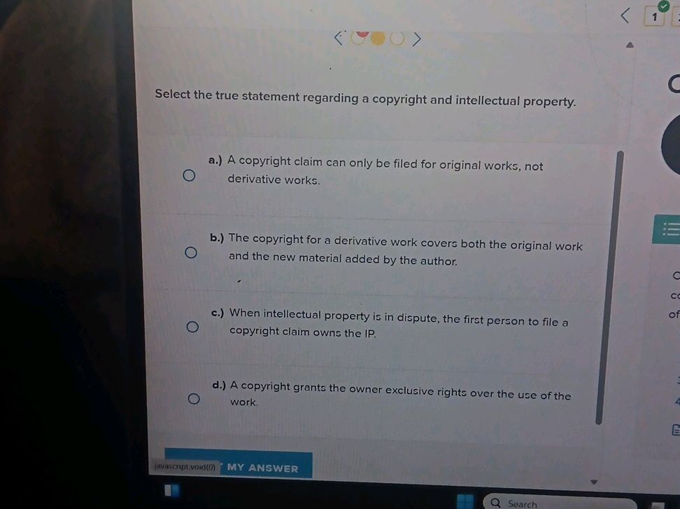 Select the true statement regarding a | StudyX