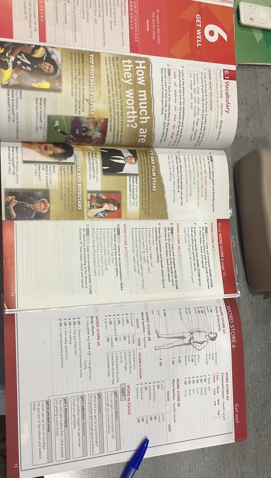 1. Look at the words in the box. In pairs, | StudyX