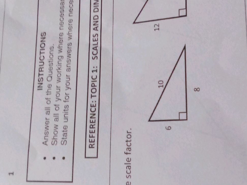 The image shows two right triangles. The | StudyX