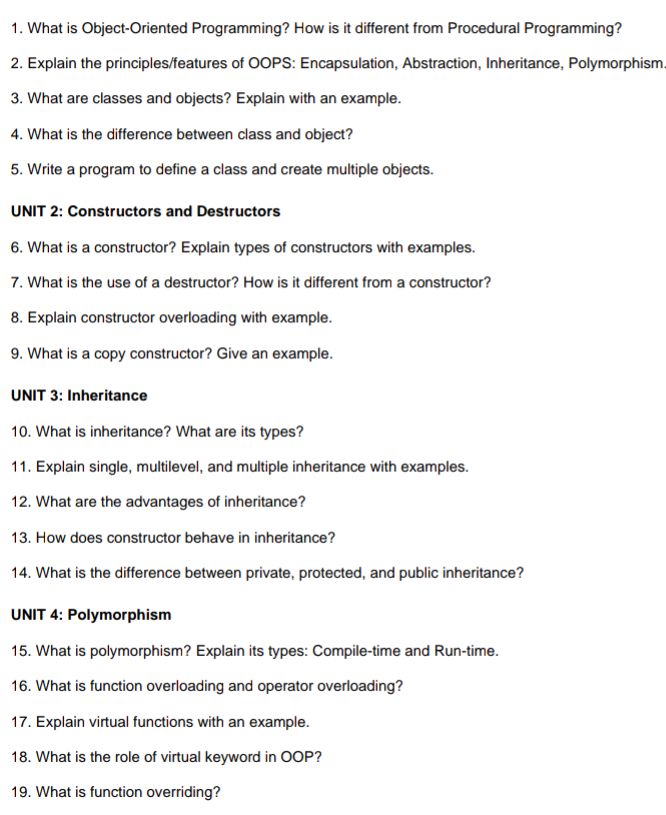 1. What is Object-Oriented Programming? How | StudyX