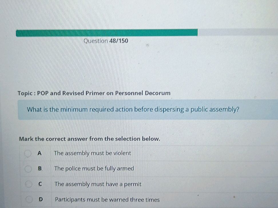 What is the minimum required action before | StudyX