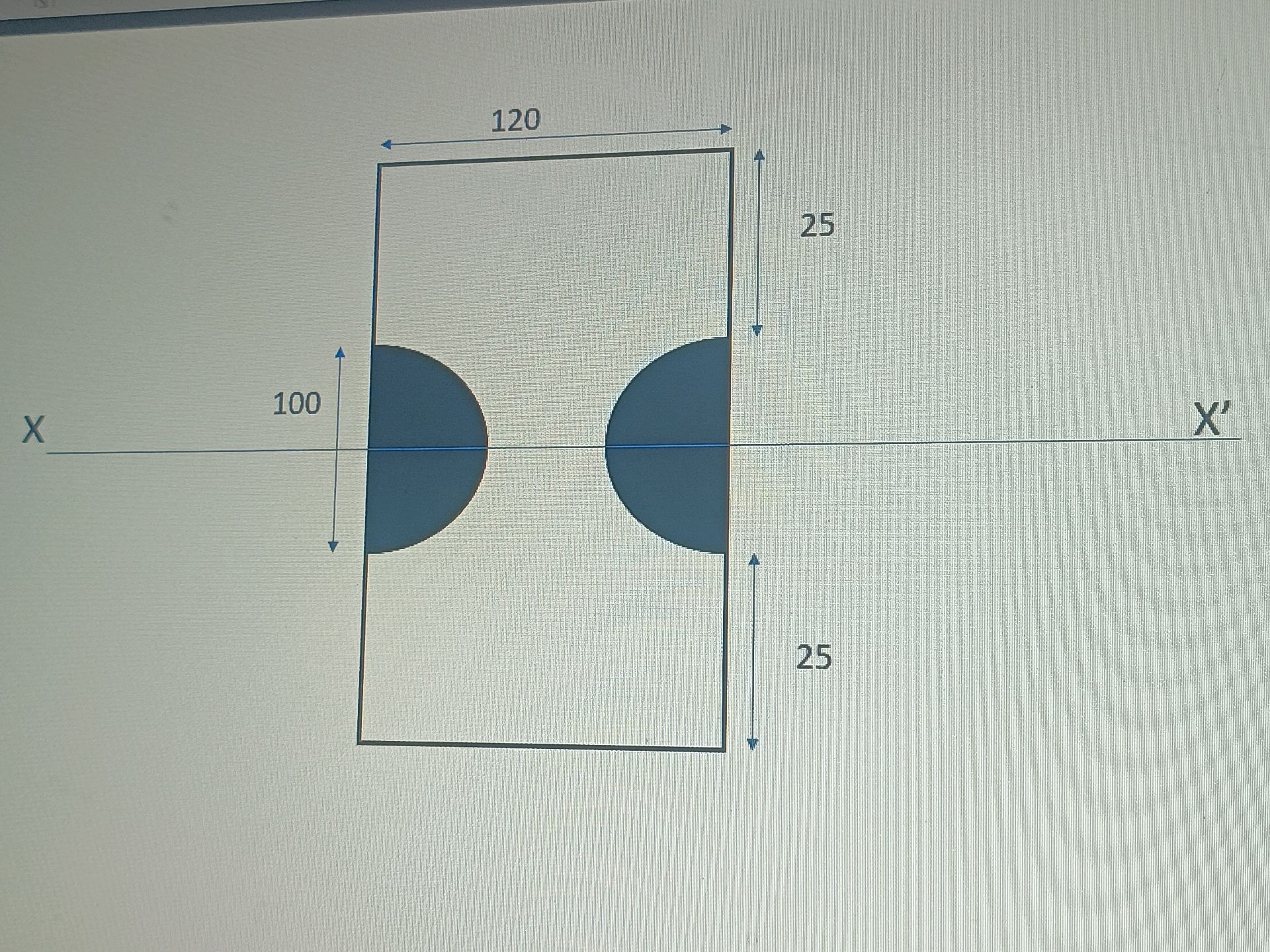 The image shows a rectangle with dimensions | StudyX