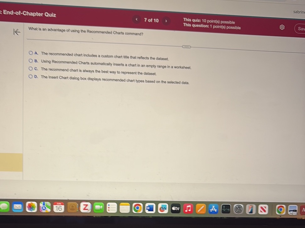 What is an advantage of using the | StudyX
