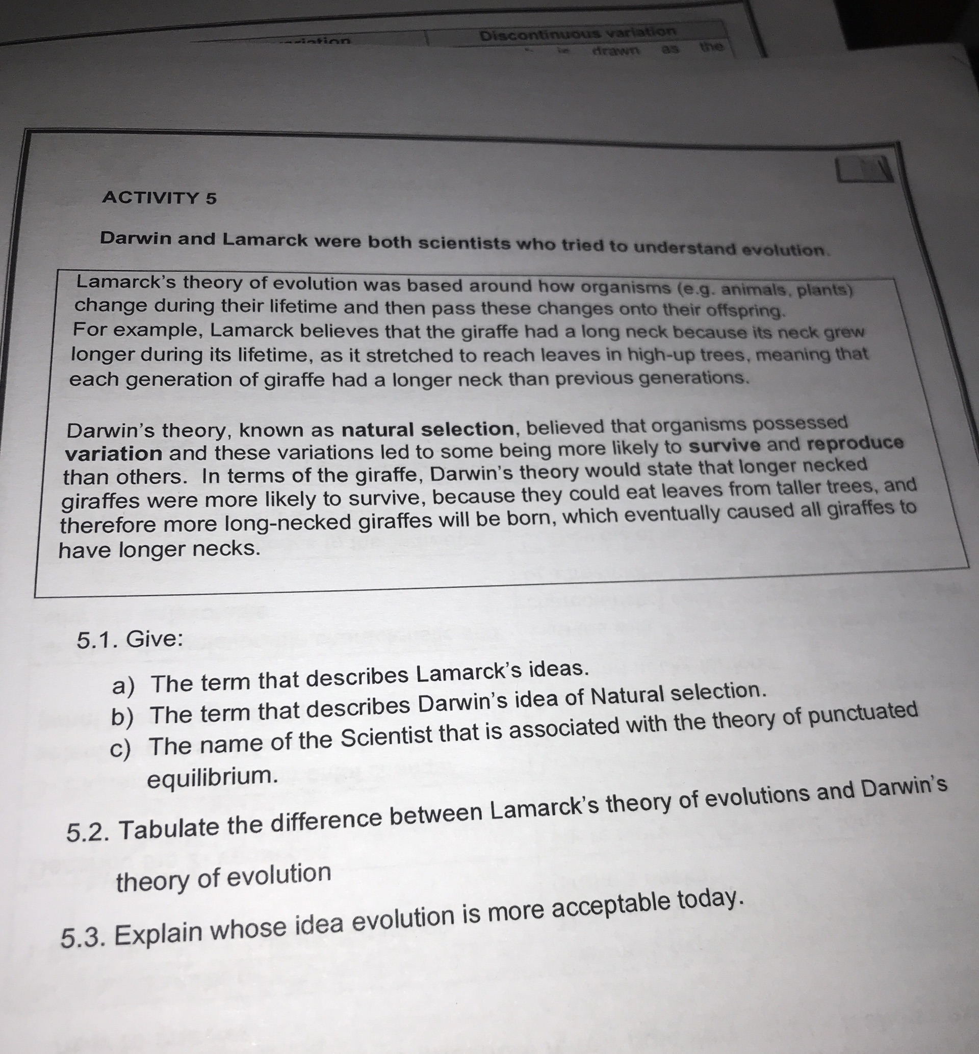 5.1. Give: a) The term that describes | StudyX