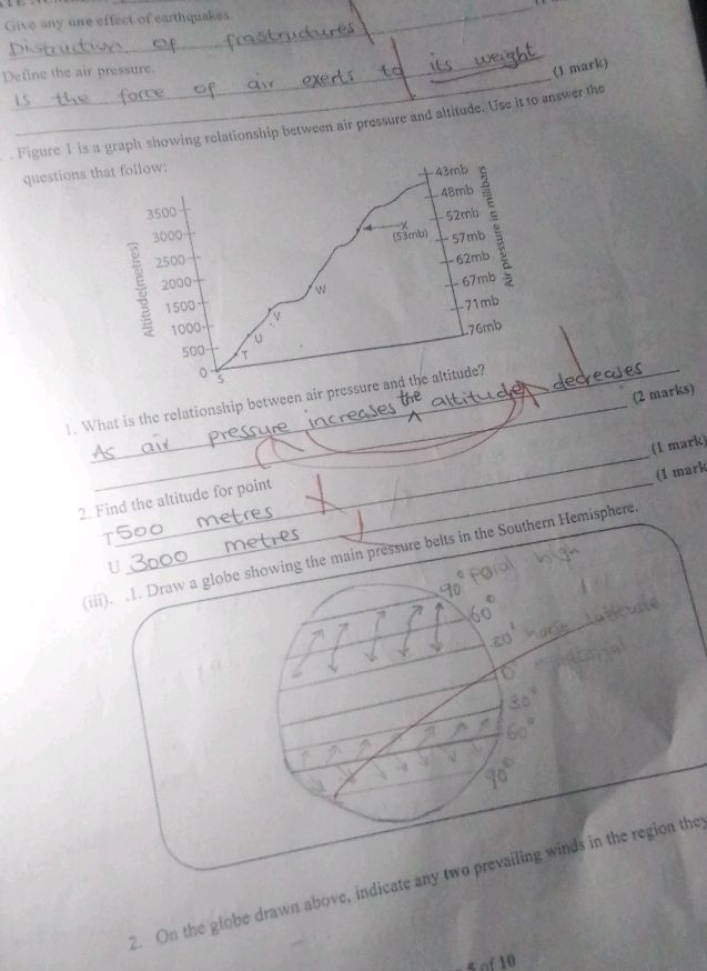 1. What is the relationship between air | StudyX