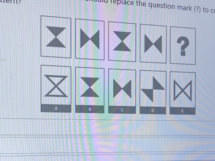 What should replace the question mark (?) to | StudyX