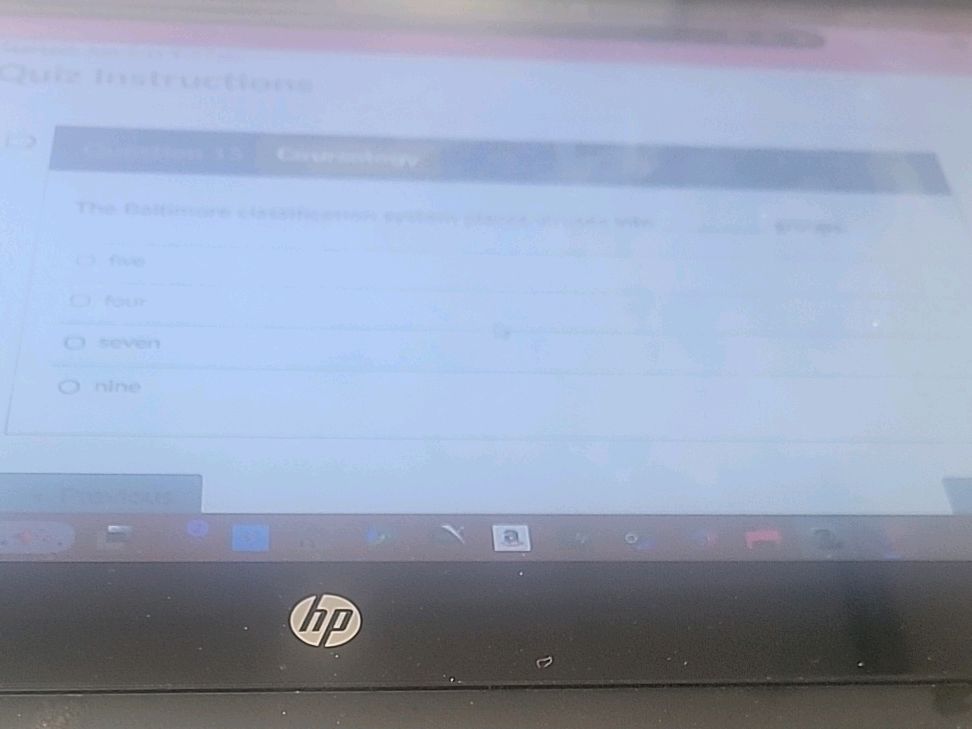 The Baltimore classification system places | StudyX