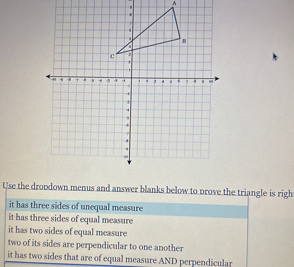 Use the dropdown menus and answer blanks | StudyX