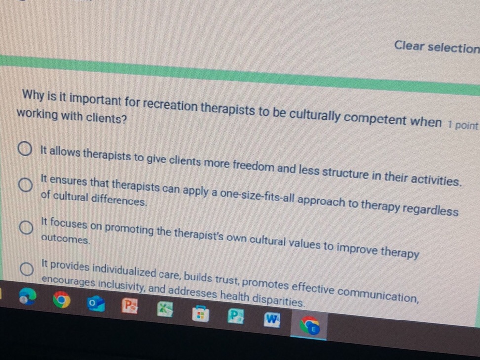 Why is it important for recreation | StudyX