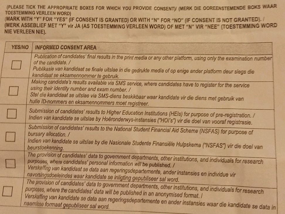 (PLEASE TICK THE APPROPRIATE BOXES FOR WHICH | StudyX