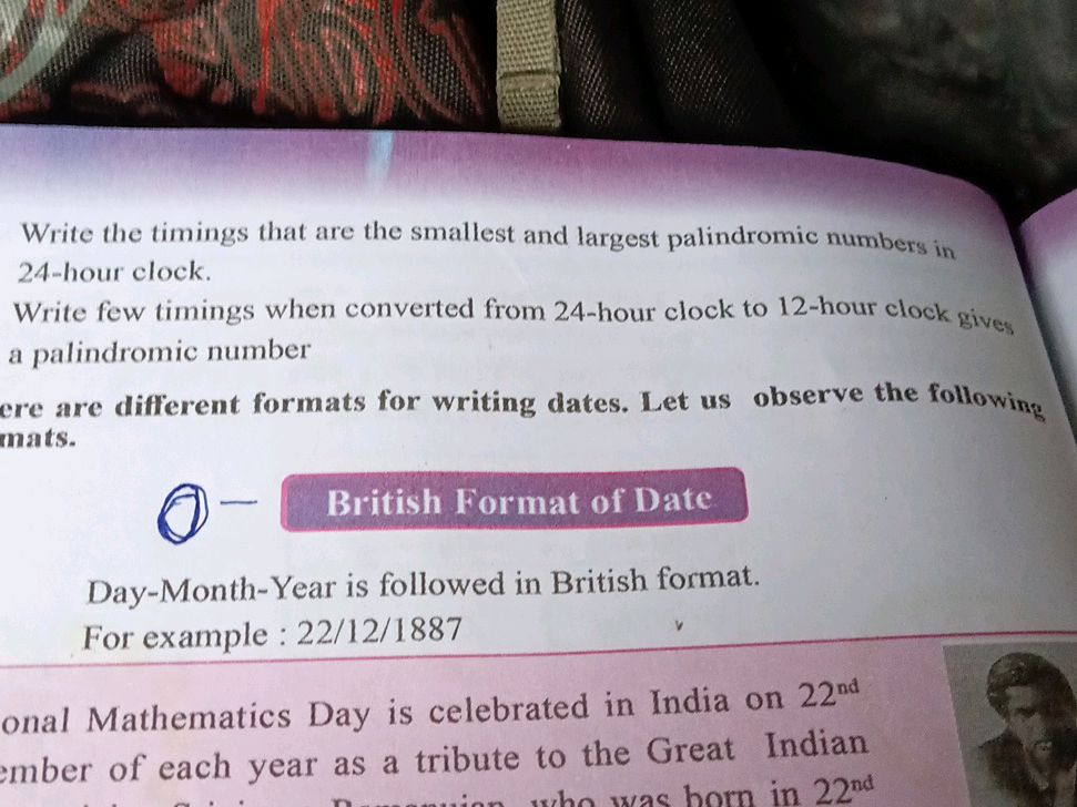 Write the timings that are the smallest and | StudyX