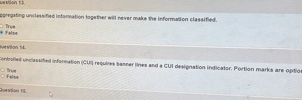 Question 13. Aggregating unclassified | StudyX