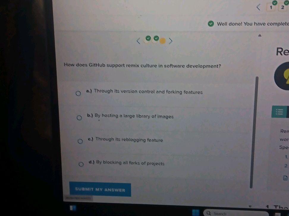 How does GitHub support remix culture in | StudyX