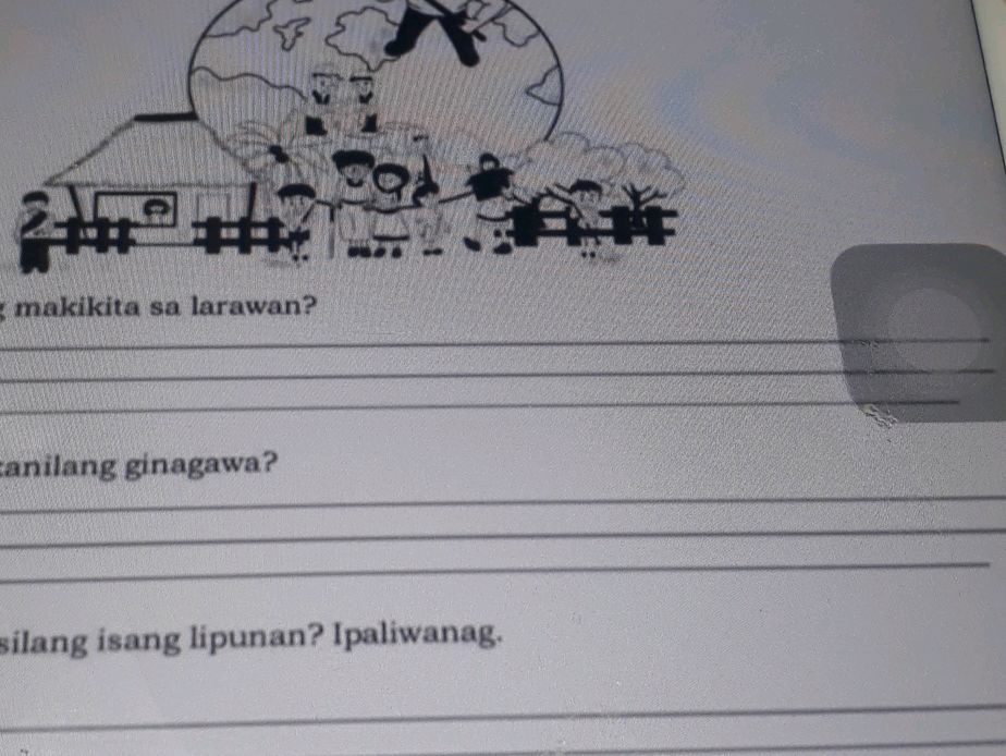 Ano ang makikita sa larawan? Ano ang | StudyX