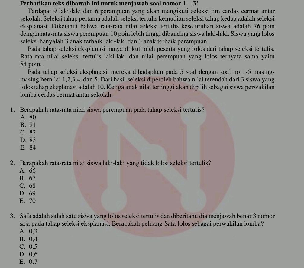 Perhatikan teks dibawah ini untuk menjawab | StudyX