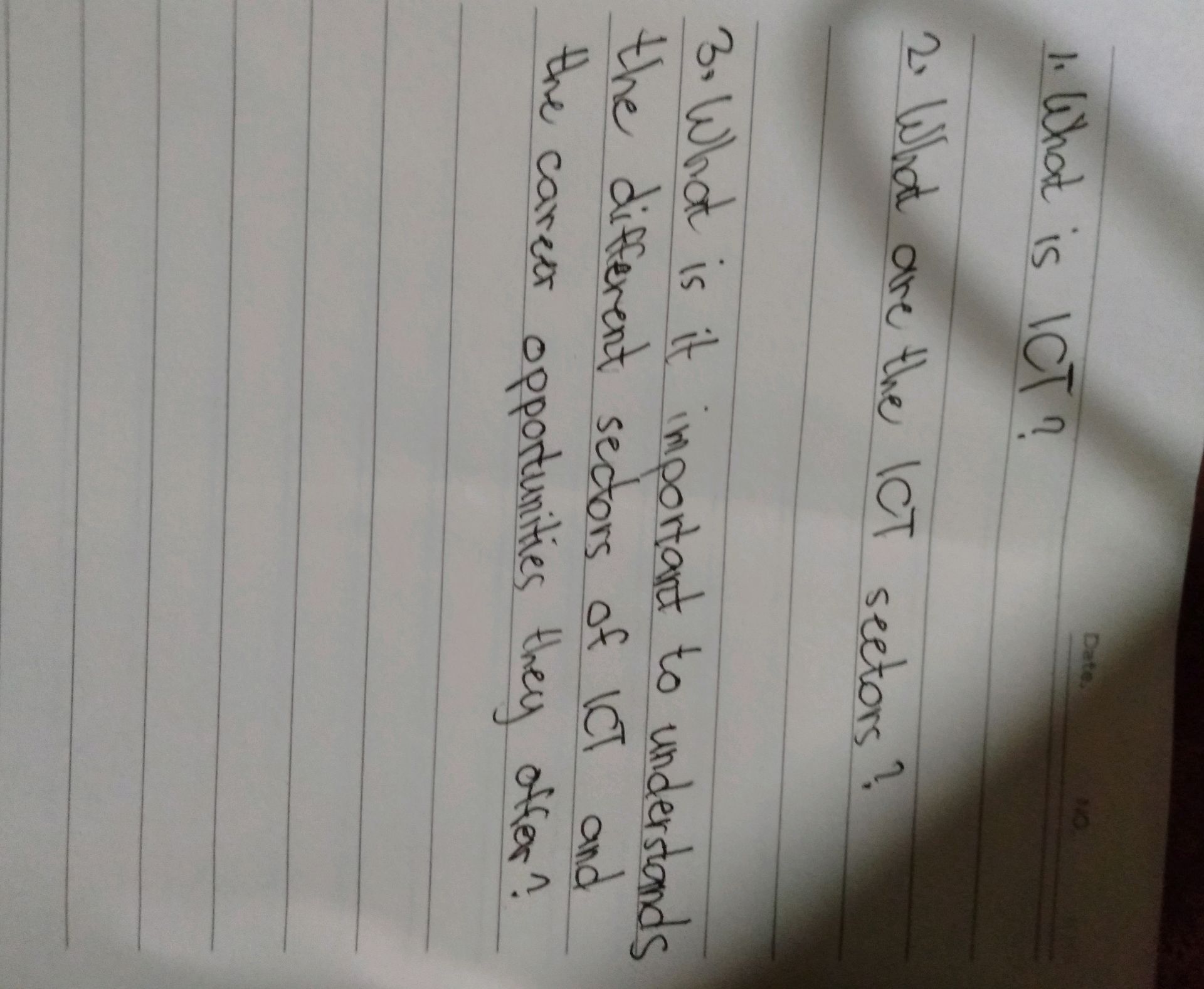 1. What is ICT? 2. What are the ICT | StudyX