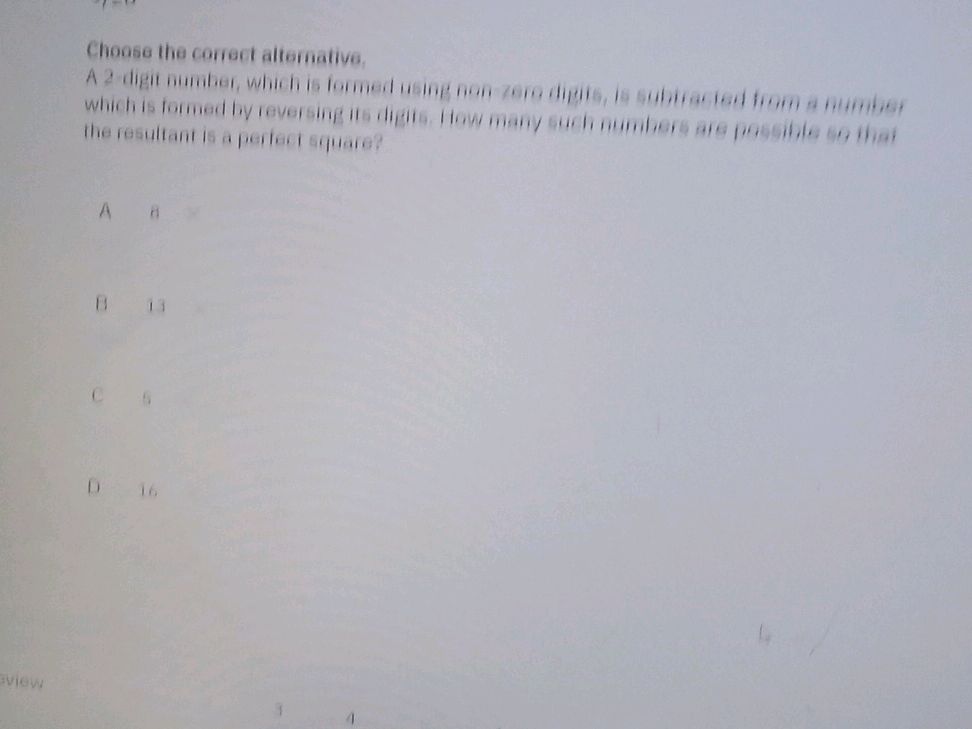 Choose the correct alternative. A 2-digit | StudyX