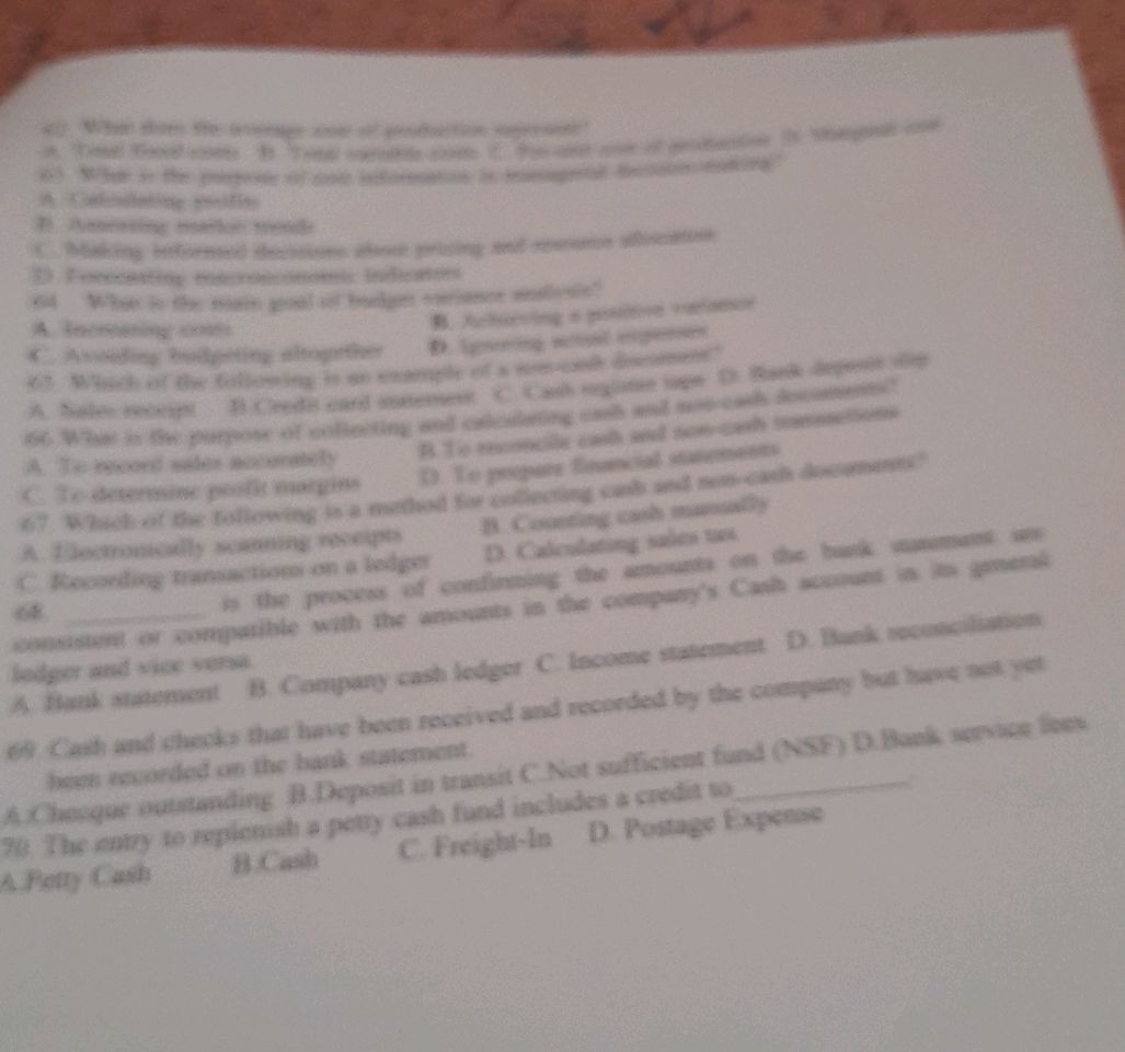 62. Which of the following is an example of | StudyX