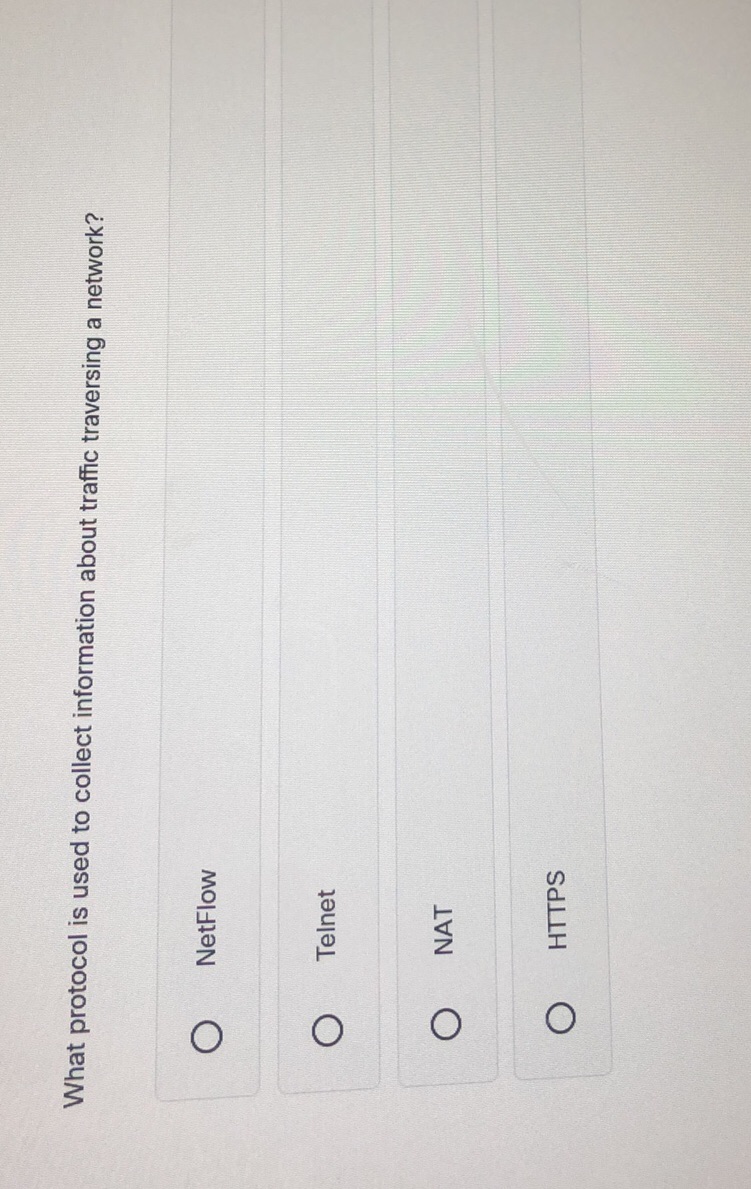 What protocol is used to collect information | StudyX