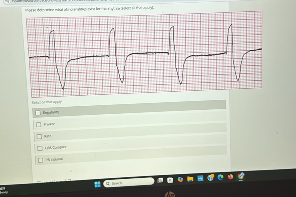 Please determine what abnormalities exist | StudyX