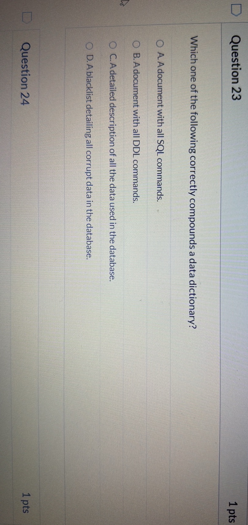 Which one of the following correctly | StudyX